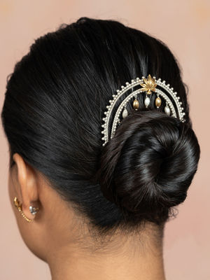 Buy Shaya by CaratLane Preethi Juda Pin in Dual Plated 925 Silver Online