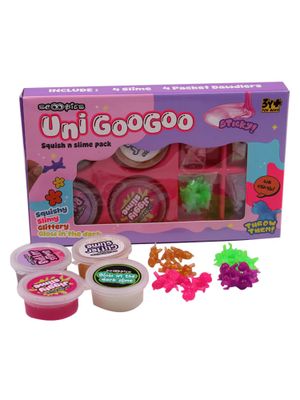 Buy SCOOBIES Uni Goo Goo Slime Set - Slime & Uni Dawdlers Play Kit Online