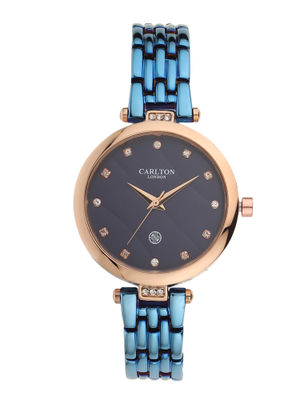 Buy Carlton London Analog Watch - Blue Online