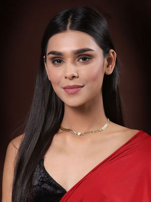 PANASH necklaces_chokers_ethnic : Buy PANASH Women Gold-Toned Pearl ...