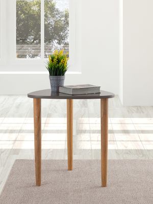 Buy Metalsmith Elegant Grey Wooden Side Table Online