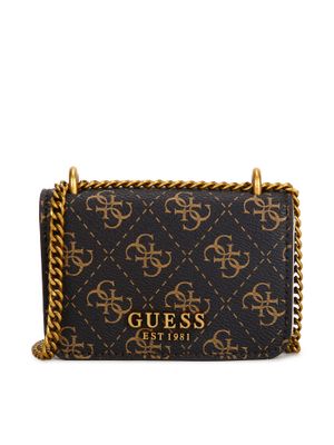 Buy Guess Alexie Micro Mini Brown Logo Mini-Bags Online