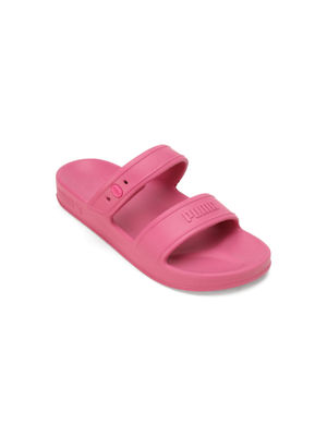 Buy Puma Coscon Womens Pink Sliders Online