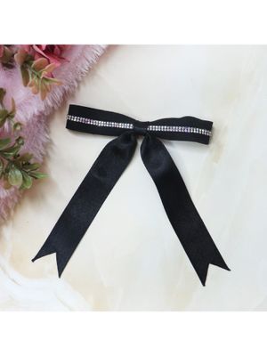 Buy Soho Boho Studio Black The Bling Hair Bow Online
