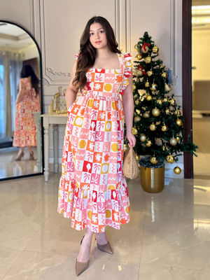 Buy HOUSE OF SAL Nars Midi Dress (XS) Online