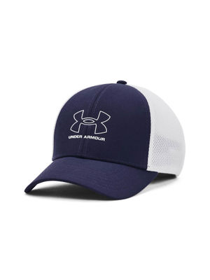 Buy Under Armour Men Iso-Chill Driver Mesh Navy Blue & White Caps (S/M ...