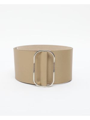Buy RAREISM Abandon Light Gold Leather Belt (32) Online