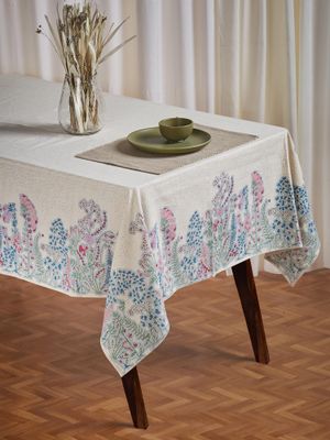 Buy Fabindia Vatika Cotton Printed Table Cover Online