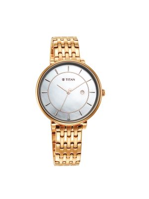 Buy Titan Workwear 2673WM01 Silver Dial Analog Watch for Women Online