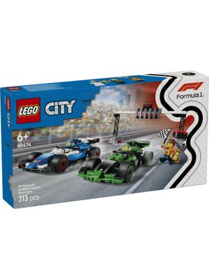 Buy LEGO 60474 F1 Grid with VCARB & Sauber V29 playset Online