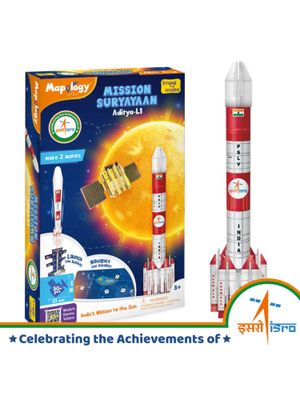 Buy Imagimake Mapology Mission Suryayaan Aditya L1 Model making set Online