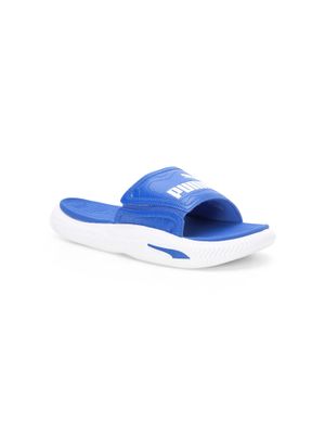 Buy Puma SoftridePro Slide 24 Res Men Blue Sliders Online | Footlocker ...
