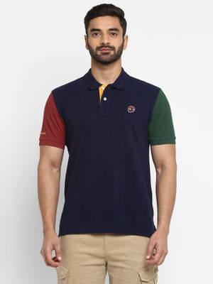 Buy Royal Enfield Tri Color Polo T-shirt online