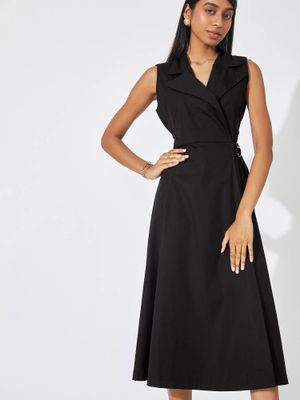 The Label Life Mini Dresses : Buy The Label Life Black Cut Out Lapel ...