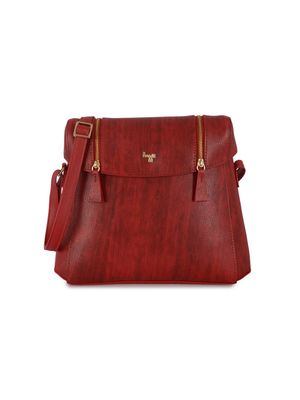 Buy Baggit Kintress Y G Z Red Medium Sling Bag Online