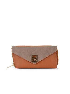 Buy Baggit Cabo Tan Large Wallet Online