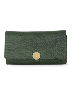 Buy Baggit Finja Y G X Green Large Wallet Online