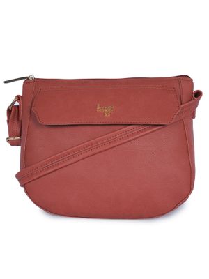 Buy Baggit Tavar Red Small Sling Bag Online