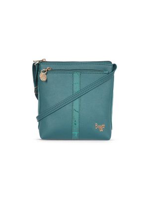 Buy Baggit Anor Green Large Sling Bag Online