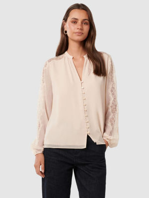 Buy Forever New Lucinda Lace Blouse Online