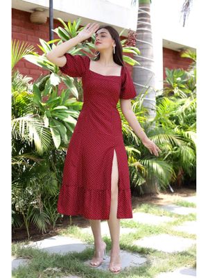 Buy Femme Sequel Scarlet Midi Dress (M) Online