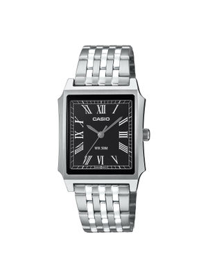 Buy Casio ENTICER Men Analog Black Dial Rectangular Shape Watch MTP ...