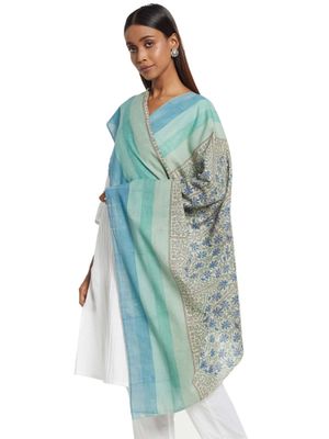 Buy Fabindia Cotton Hand Block Print Dupatta Online