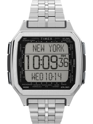 Buy Timex Command Urban Metal 47mm Stainless Steel Bracelet Watch Men ...