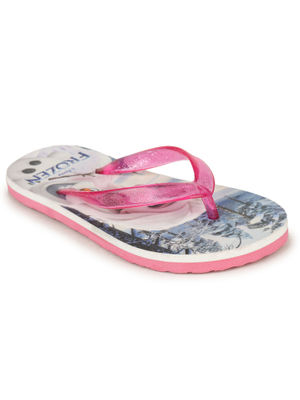 Buy toothless Disney Frozen by Kids Girls Fuchsia Flip-Flops Online
