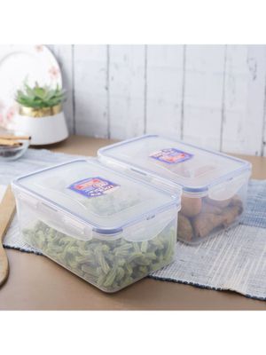 Buy Lock & Lock Rectangular Plastic Airtight Food Storage Container, 1. ...