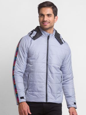 Buy Being Human Men Jacket Grey Online