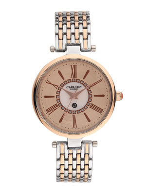 Buy Carlton London Analog Watch - Rose Gold Online