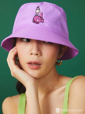 Buy Pomelo The Flintstones | Pomelo Dino Bucket Hat - Purple Online