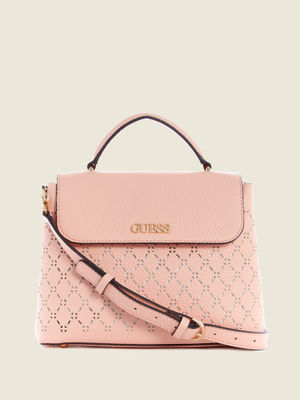 Buy Guess Peach Cut-Out Amara Sling Bag Online