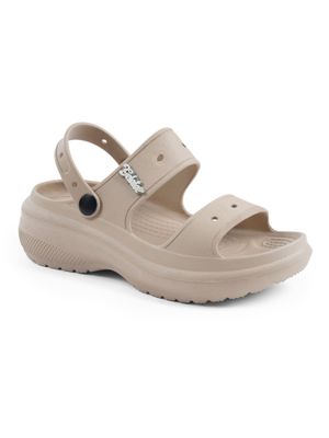 Buy SOLETHREADS Softie Solid Beige Women Sandals (UK 4) Online