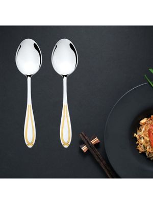 Buy FNS Classic 24 Karat Gold Plated Baby Spoon (Set Of 6) Online