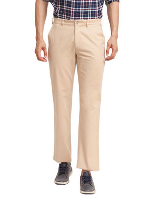 ColorPlus Casual Trousers : Buy ColorPlus Medium Fawn Trouser Online ...
