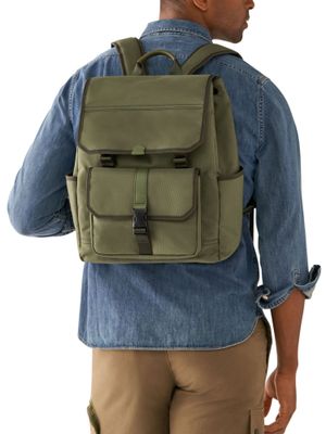 Buy Fossil Weston Olive Backpack Online