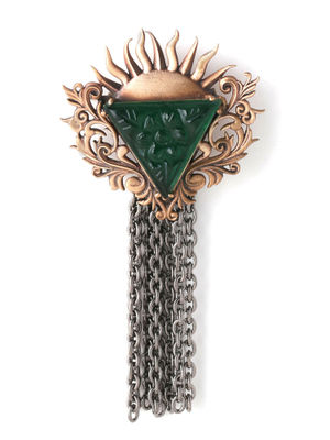 Buy Cosa Nostraa Rising Sun Brooch Online
