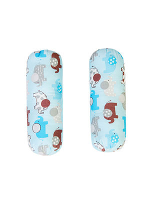 Baby Moo Bedding : Buy Baby Moo Elephant Blue 2 Piece Small Bolster Set ...