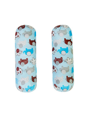 Baby Moo Bedding : Buy Baby Moo Elephant Blue 2 Piece Large Bolster Set ...