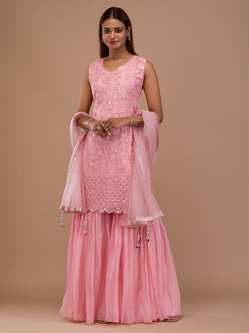 Buy Stylish Tissue Sharara Collection At Best Prices Online