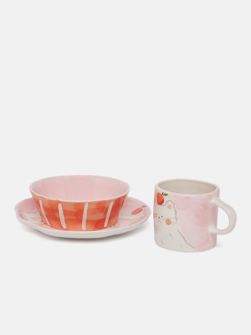 cat breakfast set