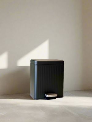 Buy Mason Home Black Kairo Metallic Dustbin Online
