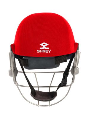 Buy Shrey Pro Guard Air Titanium-Red Cricket Helmet Online