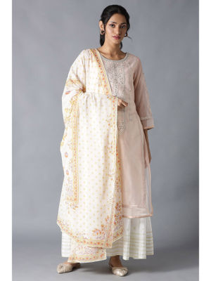 Buy WISHFUL by W Pink Solid Dress Online