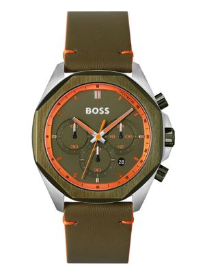Hugo Boss Watches : Buy Hugo Boss Cloud Chronograph Green Hexagon Dial ...