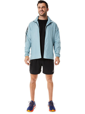 Buy Asics Icon Blue Mens Jackets Online