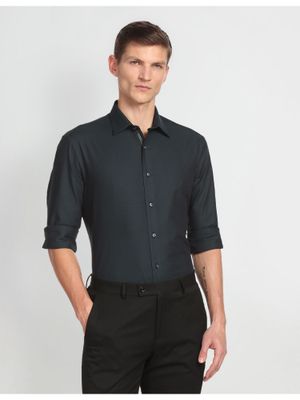 Buy Arrow Textured Cotton Formal Shirt Online