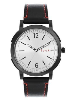 Buy FCUK Analog Silver Dial Watch for Men - FK00010C Online